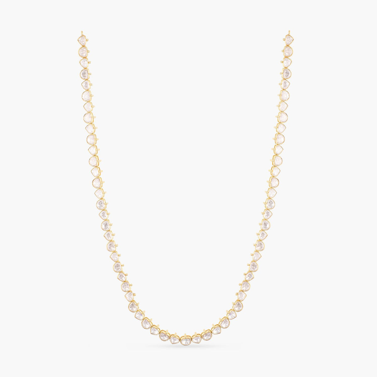 Explore Bama Moissanite Gold Plated Silver Chain Necklace Online ...